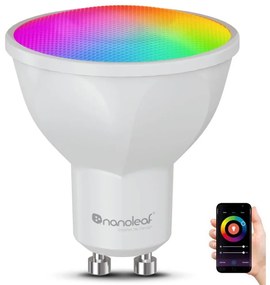 Nanoleaf LED RGBCW Stmívatelná žárovka ESSENTIALS GU10/5W/230V 2700-6500K CRI 90 NL0039