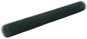 Pletivo ke kurníku ocel PVC vrstva 25 x 1,5 m zelené 143634
