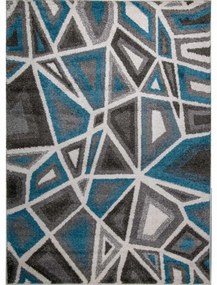 Kusový koberec Walton 5797A bílo-modrý Varianta: 190x280 cm