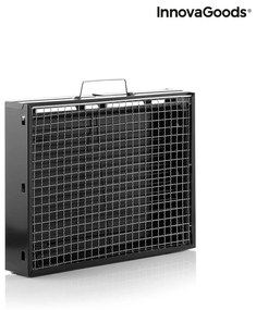 Přenosný skládací gril na dřevěné uhlí BearBQ - InnovaGoods