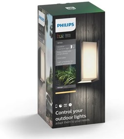Philips 16472/93/P0 - LED Venkovní svítidlo Hue TURACO 1xE27/9,5W/230V IP44