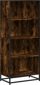 Knihovna kouřový dub 60 x 35 x 139 cm kompozitní dřevo 3300842