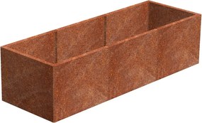 Alto Vyvýšený záhon 69 x 204 x 52 cm, corten CORGARDEN 1011