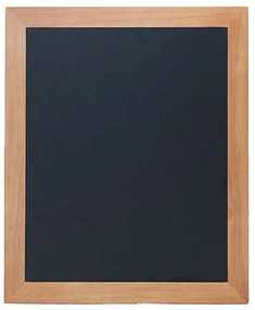 Tabule lakovaná na popis křídou, 50 x 60 cm, dřevěný rám
