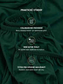 MK Lůžkoviny Jersey prostěradlo do postýlky Classic 60 x 120 cm – světle šedá