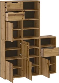 Boční skříňky 5 ks "ODDA" 40x24x79 cm Borovicový masiv 3365364
