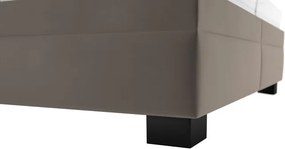 Postel ELA taupe 180x200cm, matrace IVANA plus