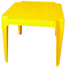 Ipea Dětský plastový stoleček, Žlutý