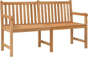 Zahradní lavice 150 cm masivní teakové dřevo 316623