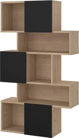 FALCO Knihovna Penta 738 jackson hickory/černá