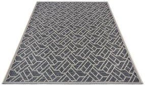 Hanse Home Collection koberce Kusový koberec Clyde 105912 Eru Grey Beige – na ven i na doma - 63x120 cm