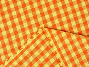 Biante Bavlněné prostírání na stůl Olivia OL-006 Oranžovo-žlutá kostka malá 30x40 cm