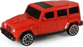 RAPPA Robot rozložitelné auto červená / od 3 let