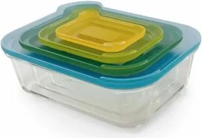 Joseph Joseph Nest - Dózy na potraviny skleněné / 130ml / 550ml / 1.3