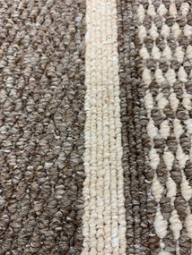 Moderní koberec běhoun Promenade 8714 šedý, šíře 120 cm Šíře role: šíře 67 cm