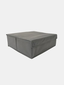 Sinsay - Skládací úložný box s rukojetí a víkem - šedá