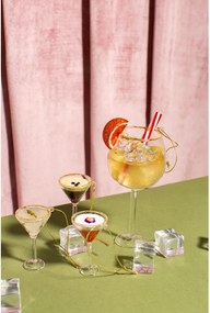 Skleněné vánoční ozdoby v sadě 3 ks 15,5 cm Martini Cocktail – Sass &amp; Belle