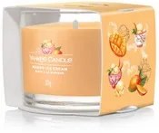 Yankee Candle Votivní svíčka ve skle Mango Ice Cream, 37g