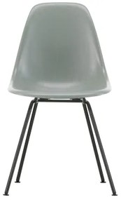Eames Fiberglass Chair DSX černě lakovaná sea foam Vitra