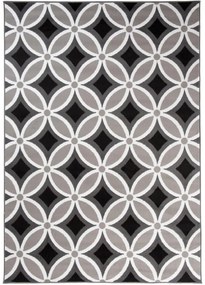 Kusový koberec PP Peny černý 120x170 120x170cm