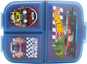 Multibox na svačinu Hot Wheels se 3 přihrádkami