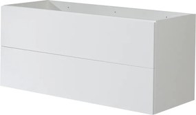 Mereo Mereo, Aira, koupelnová skříňka 121 cm, bílá, dub, šedá, CN713S
