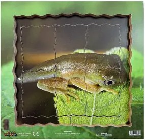 Just Jigsaws 604 Žába a její životní cyklus - dřevěné vrstvené puzzle