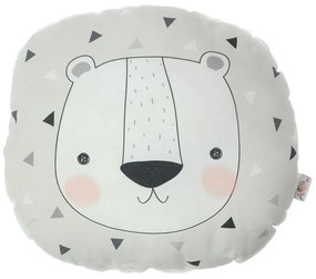 Dětský polštářek s příměsí bavlny Mike & Co. NEW YORK Pillow Toy Argo Bear, 30 x 33 cm