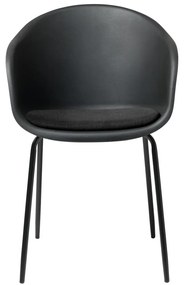 Černá jídelní židle Unique Furniture Topley