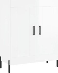 vidaXL Skříň highboard 69,5 x 34 x 180 cm kompozitní dřevo [3199691] Barva: hnědý dub
