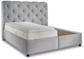 NEW DESIGN postele Boxspring postel PALLADIO bez úložného prostoru, 160×200 cm Velikost postele: 160 × 200 cm