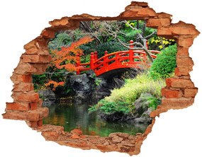 Wallmuralia Nálepka fototapeta 3D výhled Japonská zahrada 90x70 cm