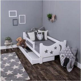 Via-nábytek Dětská postel s roštem Mája 80 x 180 Povrchová úprava postele: Moření odstín olše