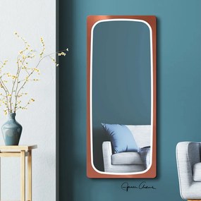 Zrcadlo Ferolini Copper LED Rozměr: 55 x 100 cm
