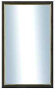 DANTIK - Zarámované zrcadlo - rozměr s rámem cca 60x100 cm z lišty Anversa černá AU (3149)