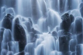 Fotografie Details of Waterfall, Ramona Falls, TerenceLeezy, (40 x 26.7 cm)