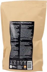 Grill Fanatics Whisky/Dub dřevěné kousky BBQ 500g