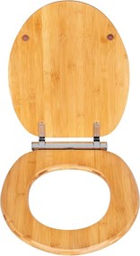 WC sedátko BAMBUSA, Easy Close, Fix-Clip, WENKO