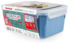 Dózy Tefal Master Seal Color N1030810 set 4 ks modrá