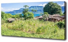 Wallmuralia Moderní fotoobraz canvas na rámu Jezero Malavi 100x50