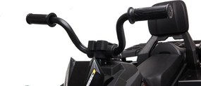 LEAN CARS Elektrická čtyřkolka pro děti JC333 černá