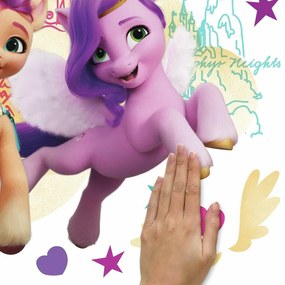 York Wallcoverings Samolepky s pohádkovým motivem MY LITTLE PONY se jménem vašeho dítěte