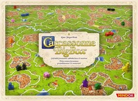 Mindok Carcassonne: Big Box (2025) / Délka hry: 35 minut / Počet hráčů