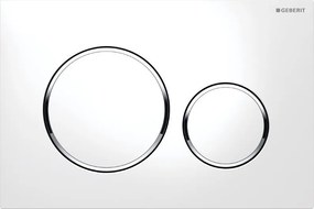 Geberit Sigma20 - Ovládací tlačítko Sigma20, bílá/chrom 115.882.KJ.1