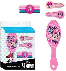 _Ostatní 1_ Set česací Disney Minnie Mouse hřeben se sponkami a gumičkami do vlasů 471897