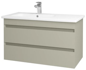 Dřevojas Koupelnová skříň MAJESTY SZZ2 90 Varianta: M05 Béžová mat / M05 Béžová mat