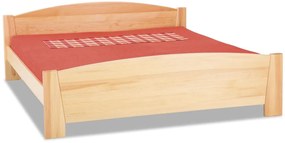 Krajča Manželská postel z masivu Wiky 160 x 200 cm Povrchová úprava: Barevný lak RAL, Druh dřeva: Borovice