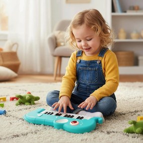 Costway 25 Dětské digitální piano Keys s vestavěnou hudební a světelnou