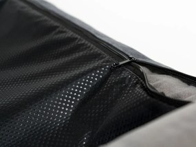 Rexproduct Sametový pelíšek OTTO s ortopedickou matrací SVĚTLE ŠEDÝ Zvolte barvu: Tmavě šedá, Zvolte rozměr: S