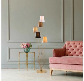 Designová stojanová lampa Daneil II 160 cm vícebarevná